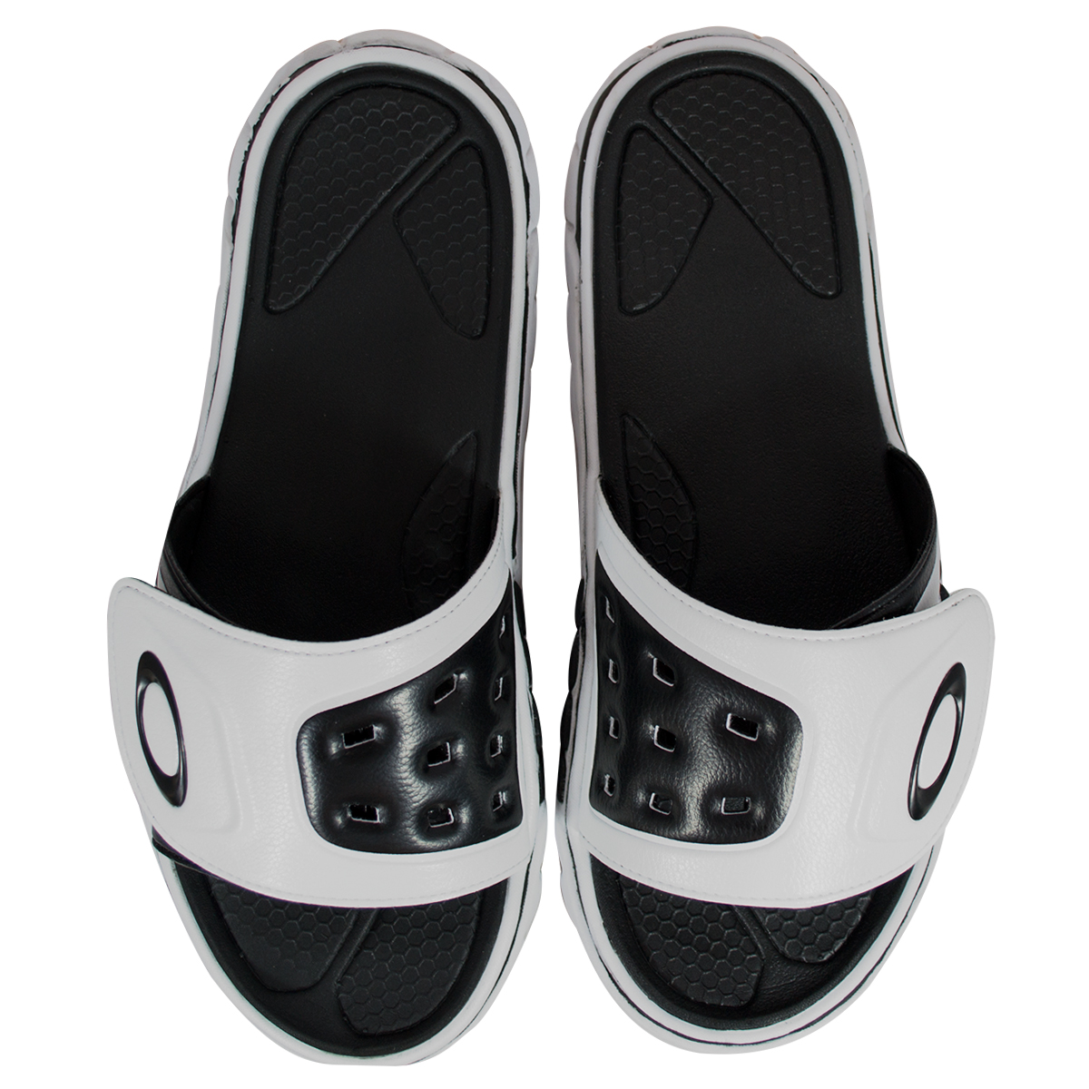 Chinelo Oakley Octane Slide PRETO/BRANCO ref 10134-104