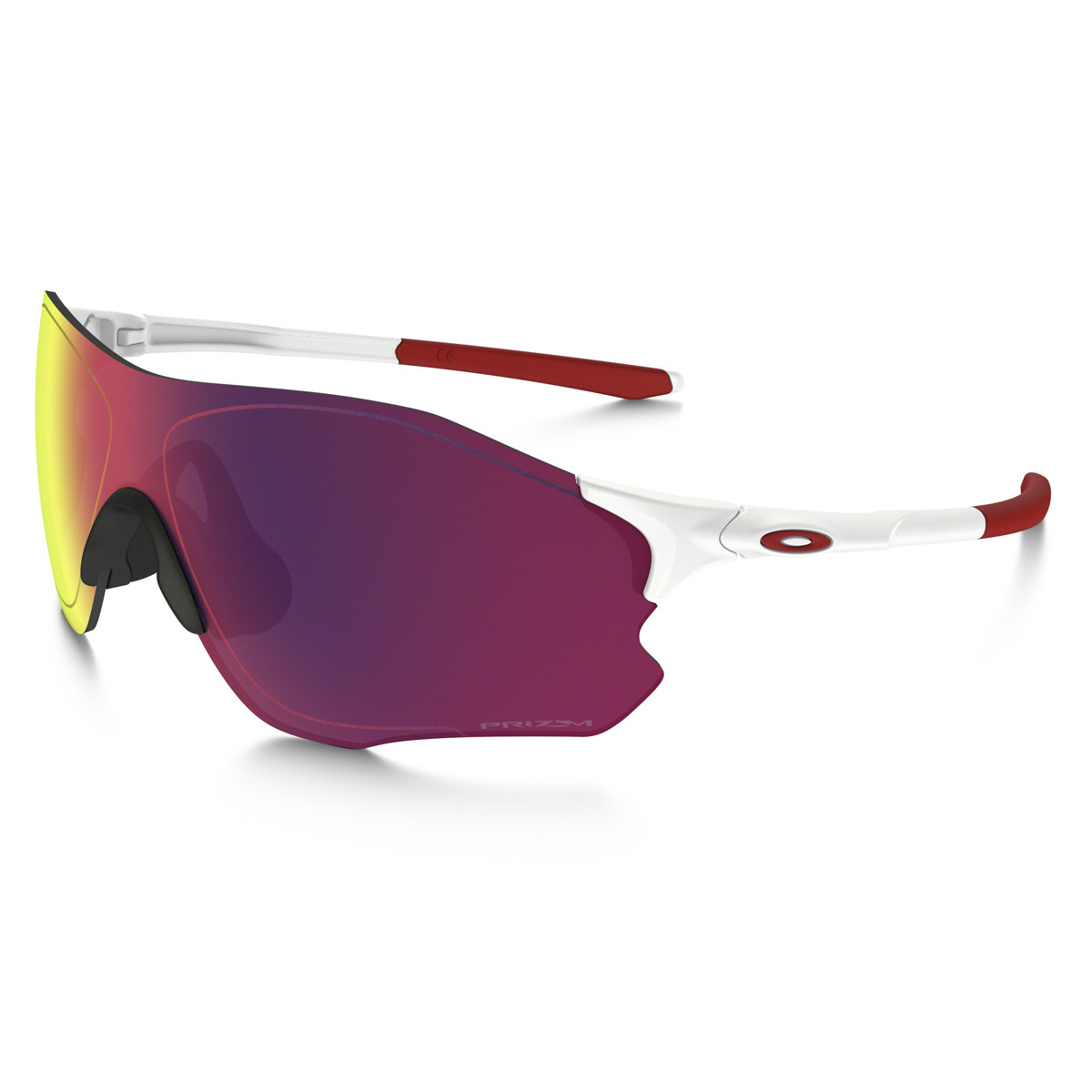Óculos Oakley EvZero Path Matte White/Lente Prizm Road Polarizado