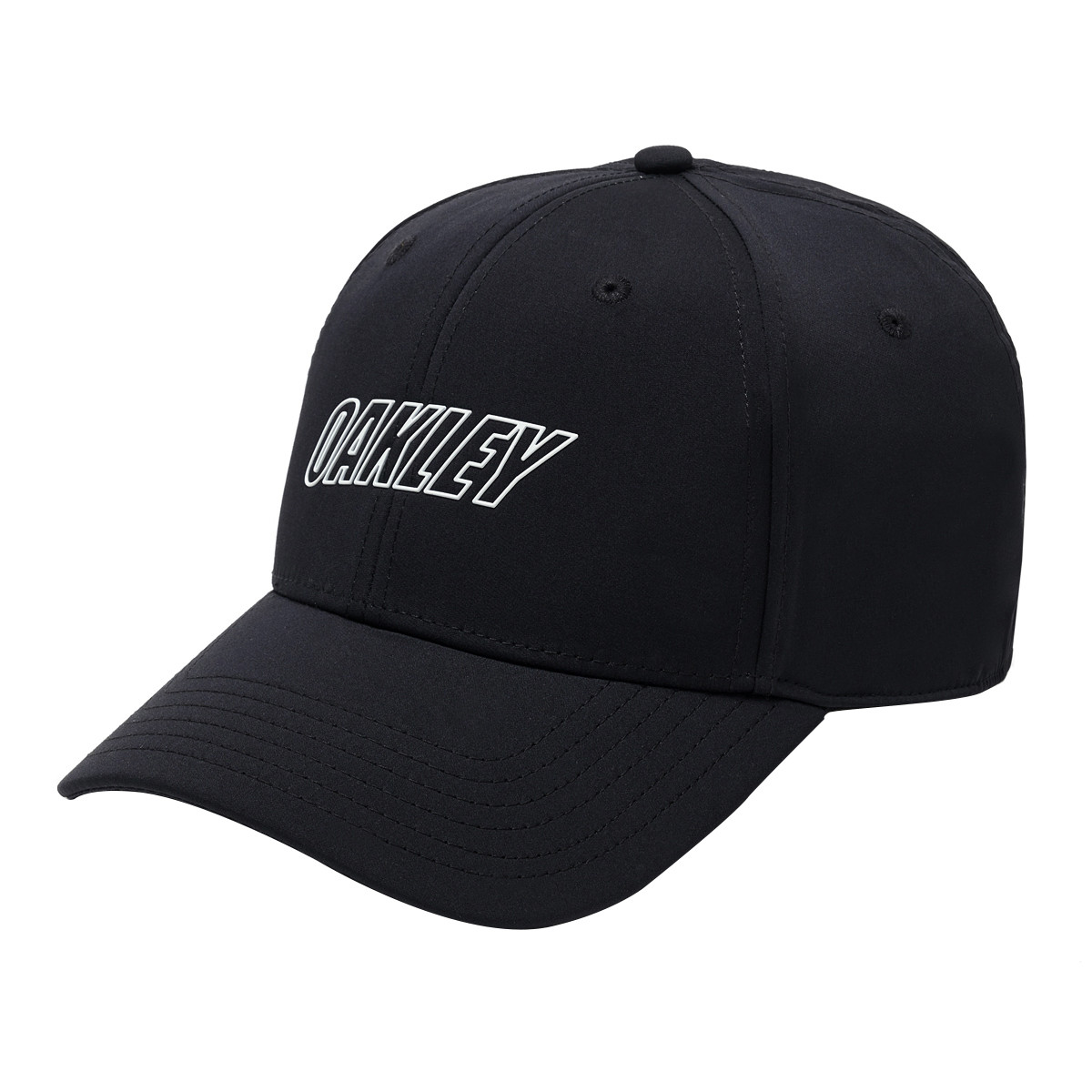 Boné Oakley 6 Panel Waved Hat Preto ref: 912114-02E ou 912114-03E