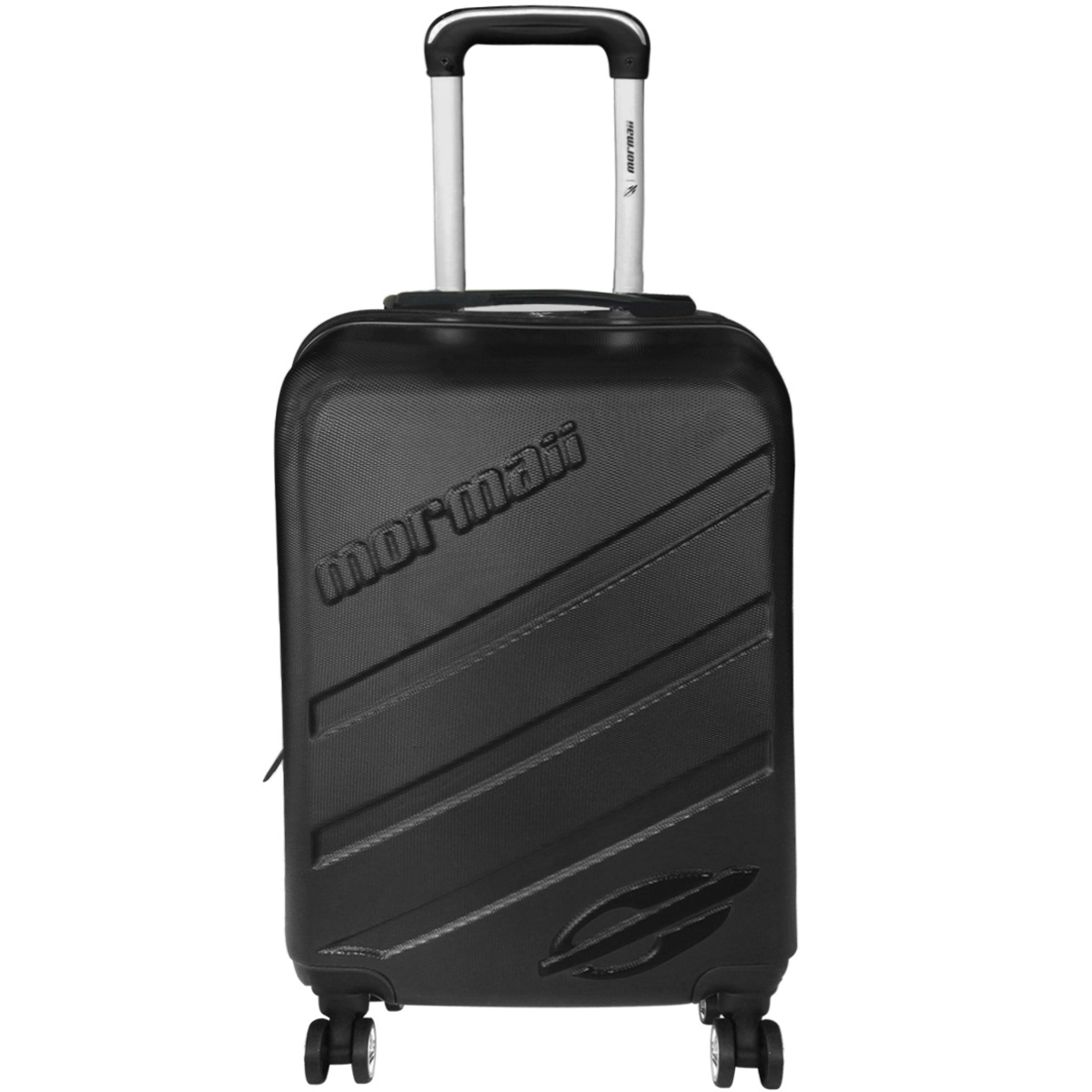 Mala Mormaii Viagem com Rodinhas Hardcase 40L Preta Preto